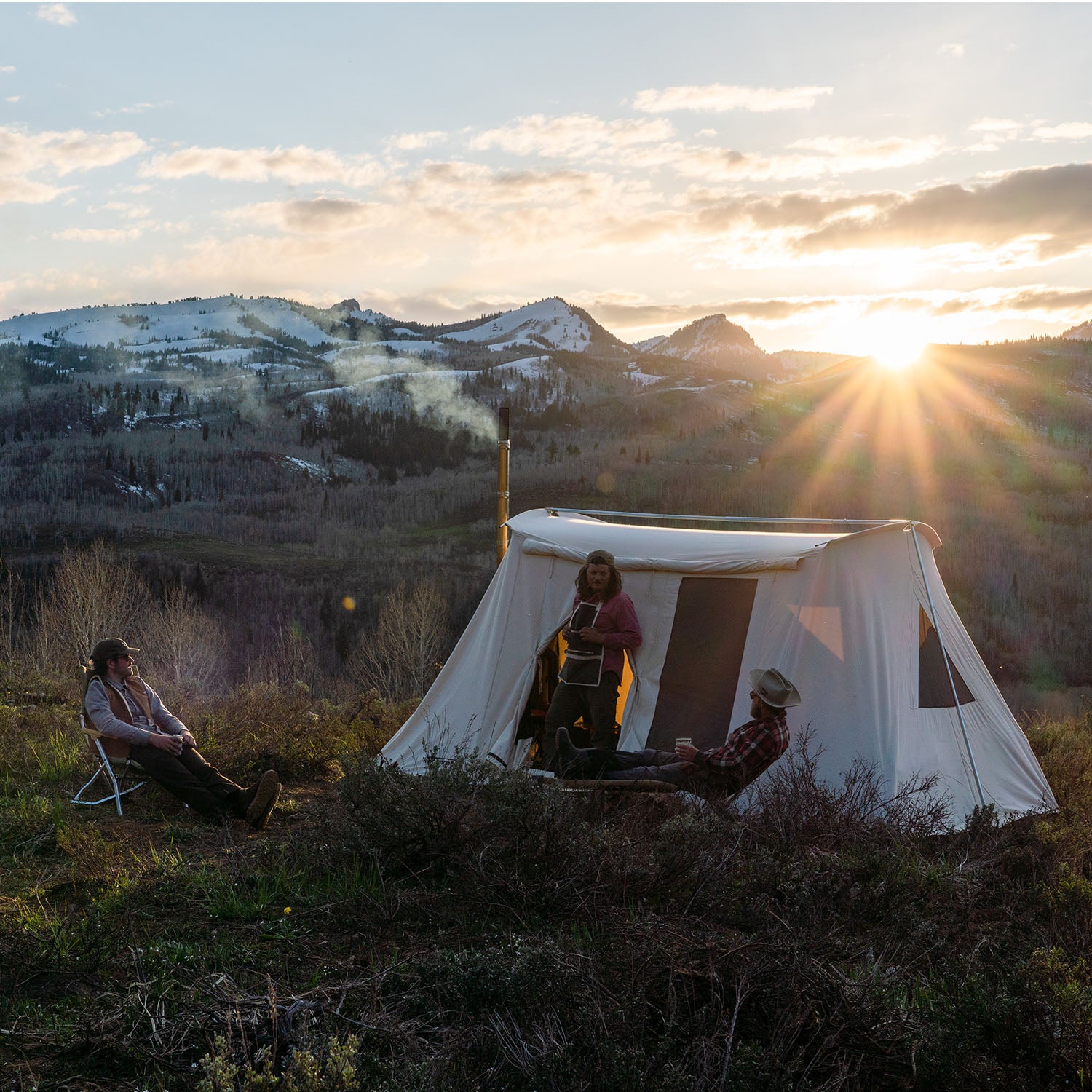 Nomad - Large | Springbar® Hot Tent Bundle | Winnerwell