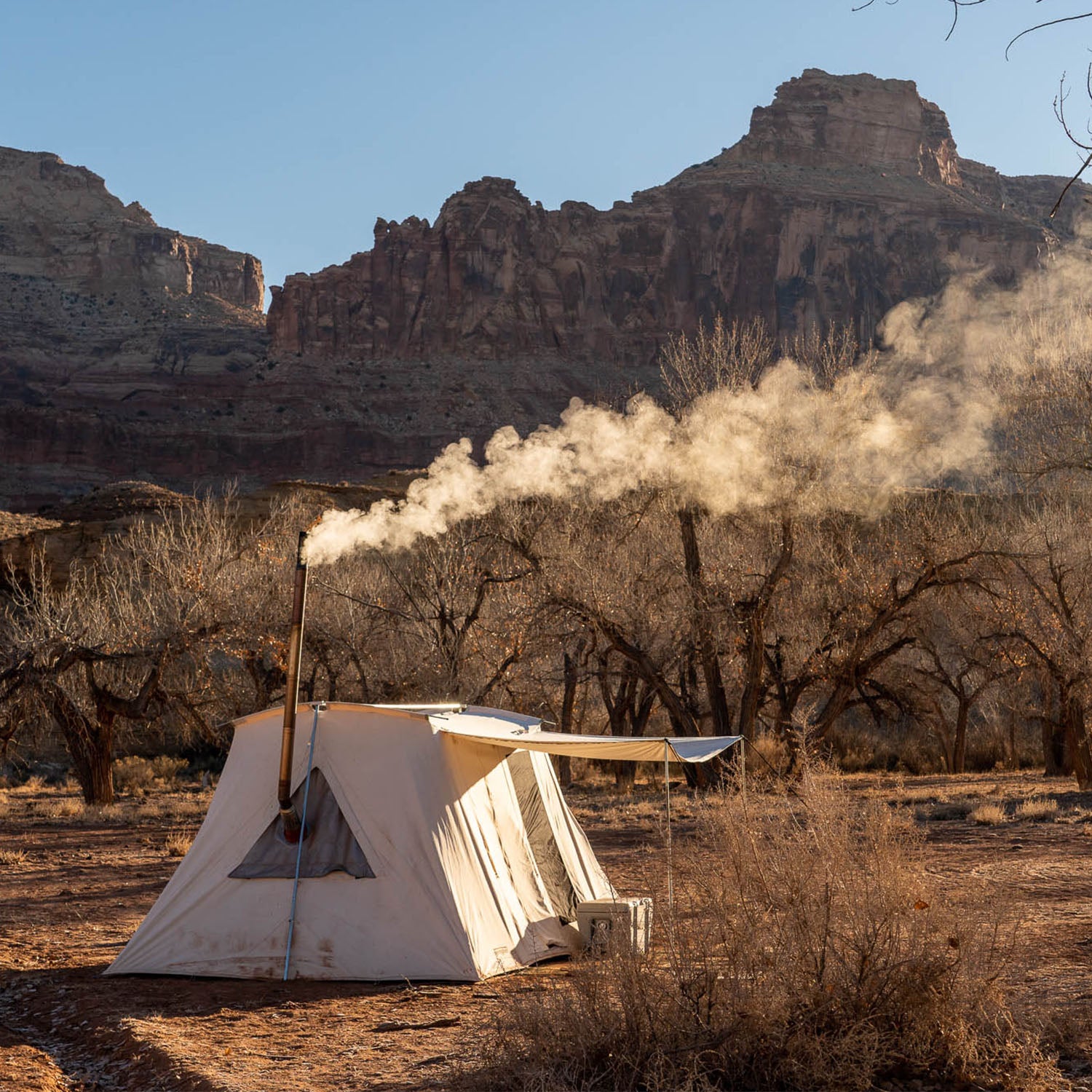 Woodlander - Medium | Springbar® Hot Tent Bundle | Winnerwell